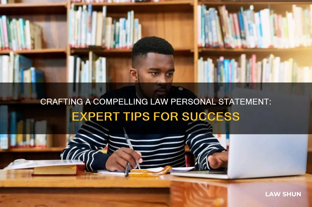 Crafting A Compelling Law Personal Statement: Expert Tips For Success ...