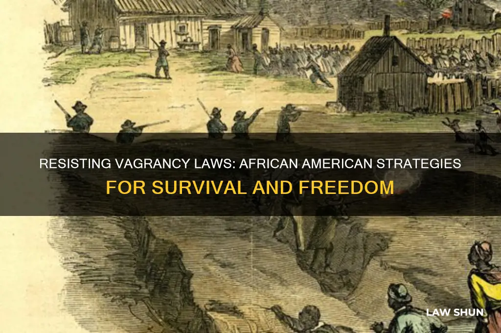 Resisting Vagrancy Laws: African American Strategies For Survival And ...