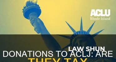 Donations To Aclj: Are They Tax Deductible? | LawShun