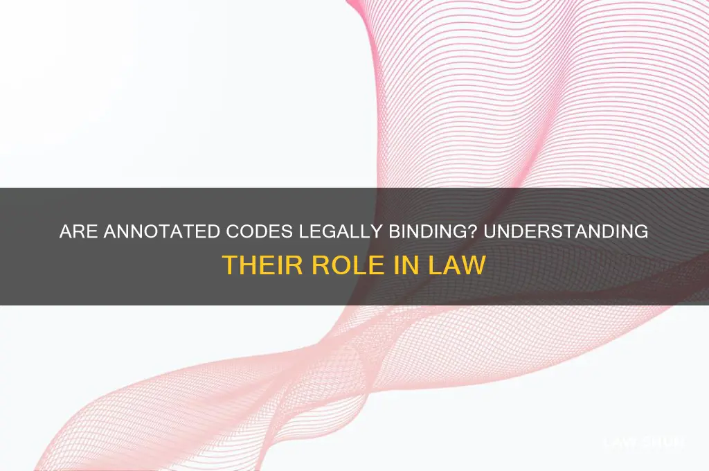 Are Annotated Codes Legally Binding? Understanding Their Role In Law ...