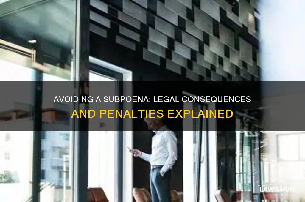 Avoiding A Subpoena: Legal Consequences And Penalties Explained | LawShun