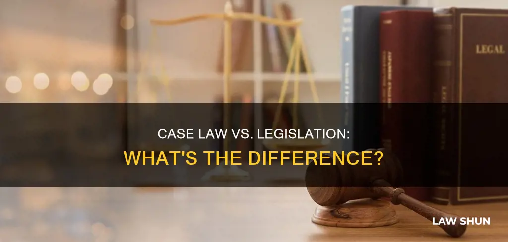 Case Law Vs. Legislation: What's The Difference? | LawShun