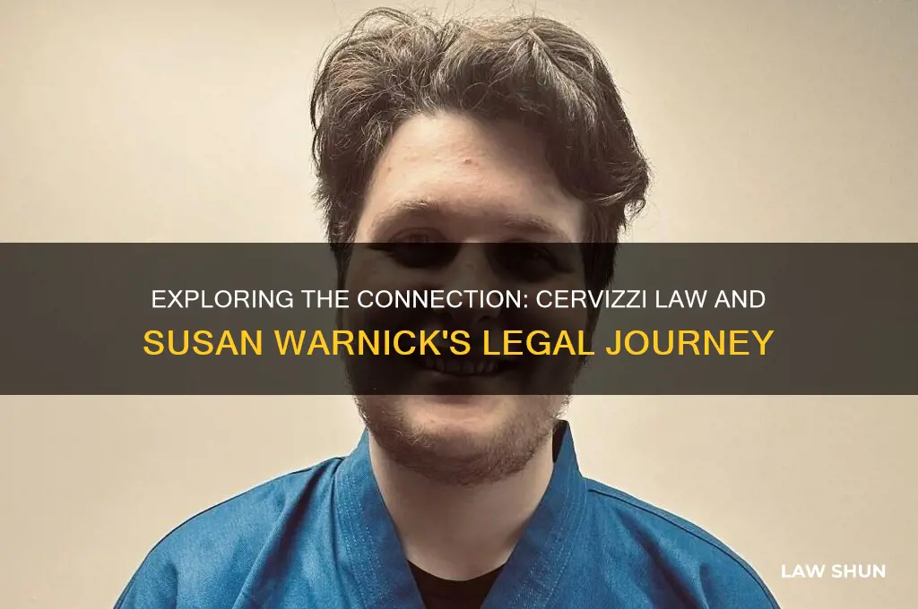 Exploring The Connection: Cervizzi Law And Susan Warnick's Legal ...