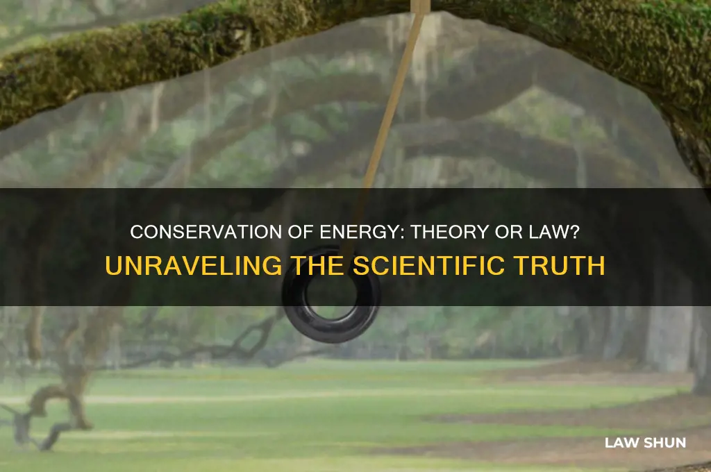 Conservation Of Energy: Theory Or Law? Unraveling The Scientific Truth ...