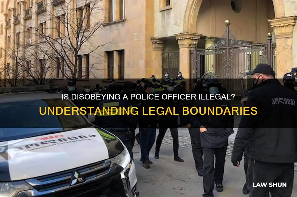 Is Disobeying A Police Officer Illegal? Understanding Legal Boundaries ...