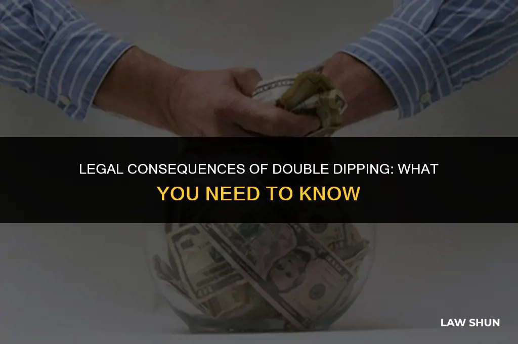 Legal Consequences Of Double Dipping: What You Need To Know | LawShun