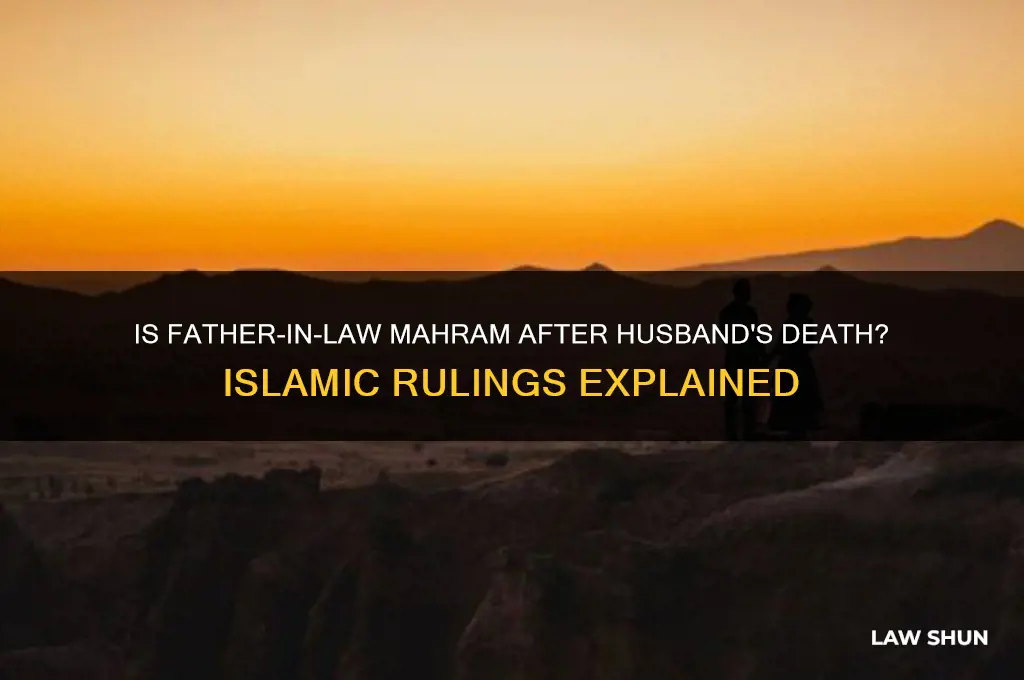 Is Father-In-Law Mahram After Husband's Death? Islamic Rulings ...