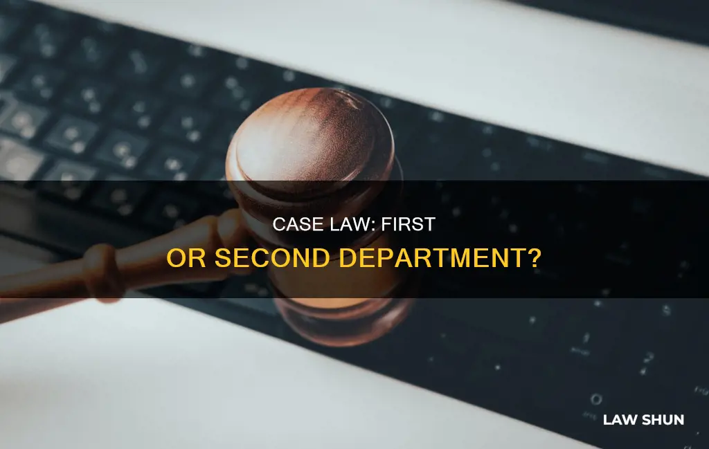 Case Law: First Or Second Department? | LawShun