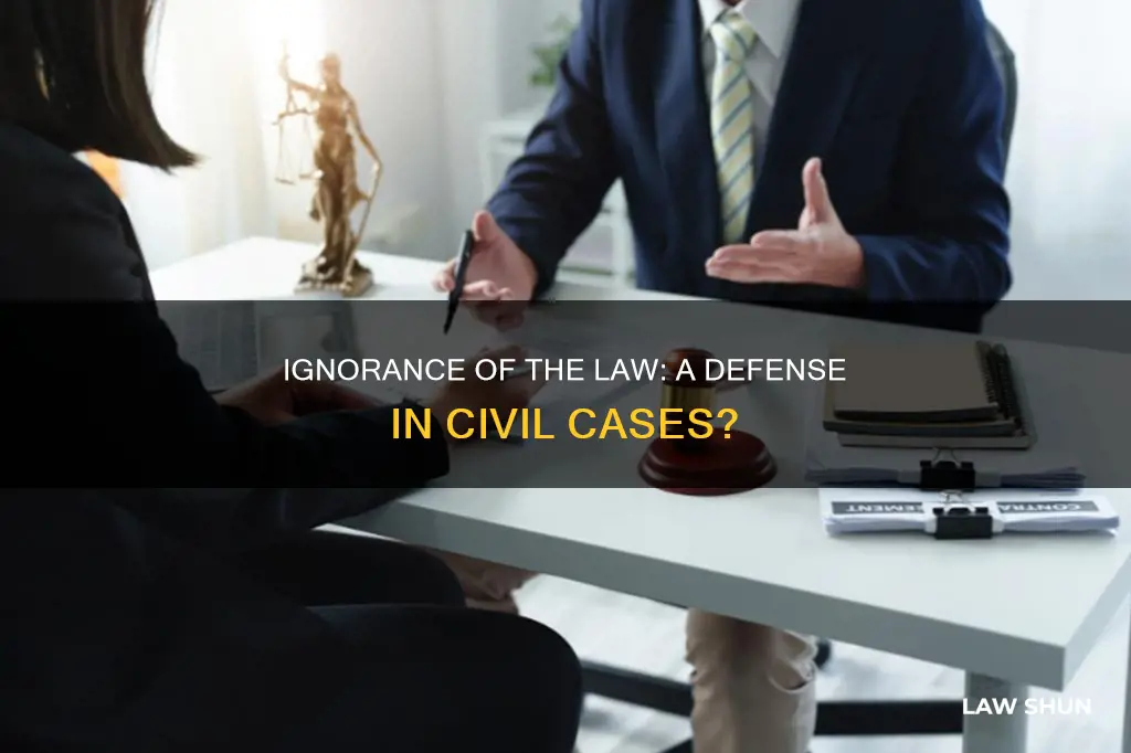 Ignorance Of The Law: A Defense In Civil Cases? | LawShun