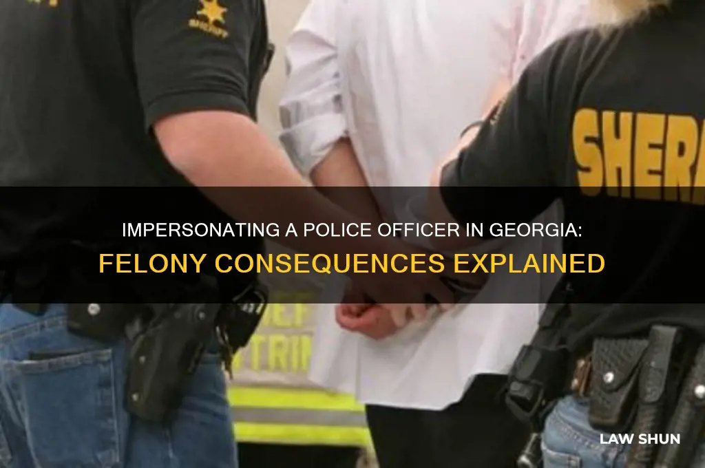 Impersonating A Police Officer In Georgia: Felony Consequences ...