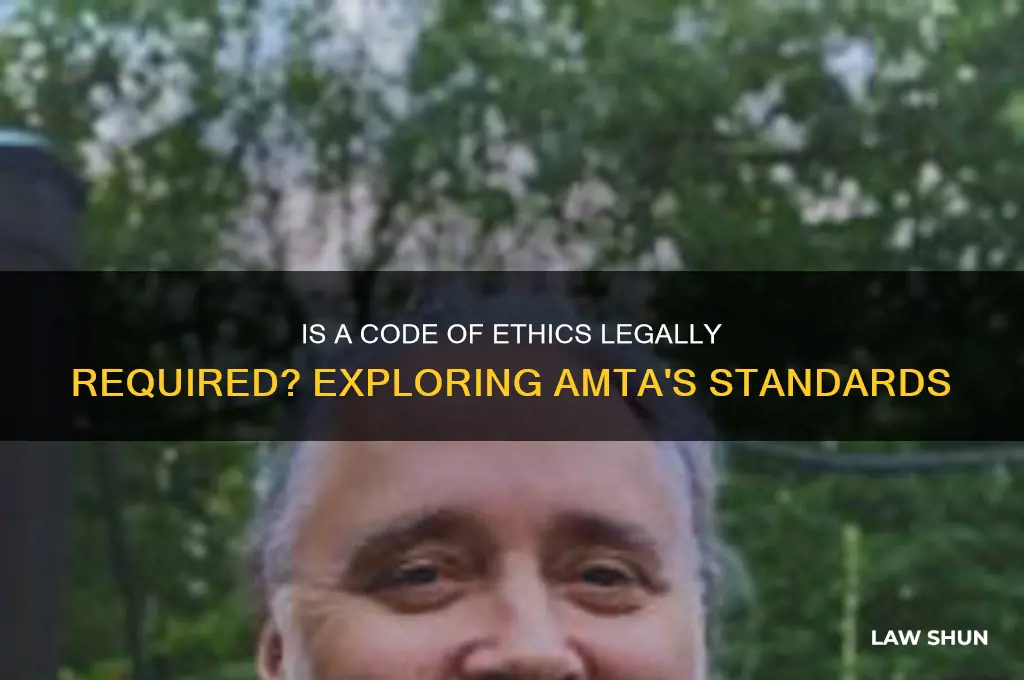 Is A Code Of Ethics Legally Required? Exploring Amta's Standards | LawShun