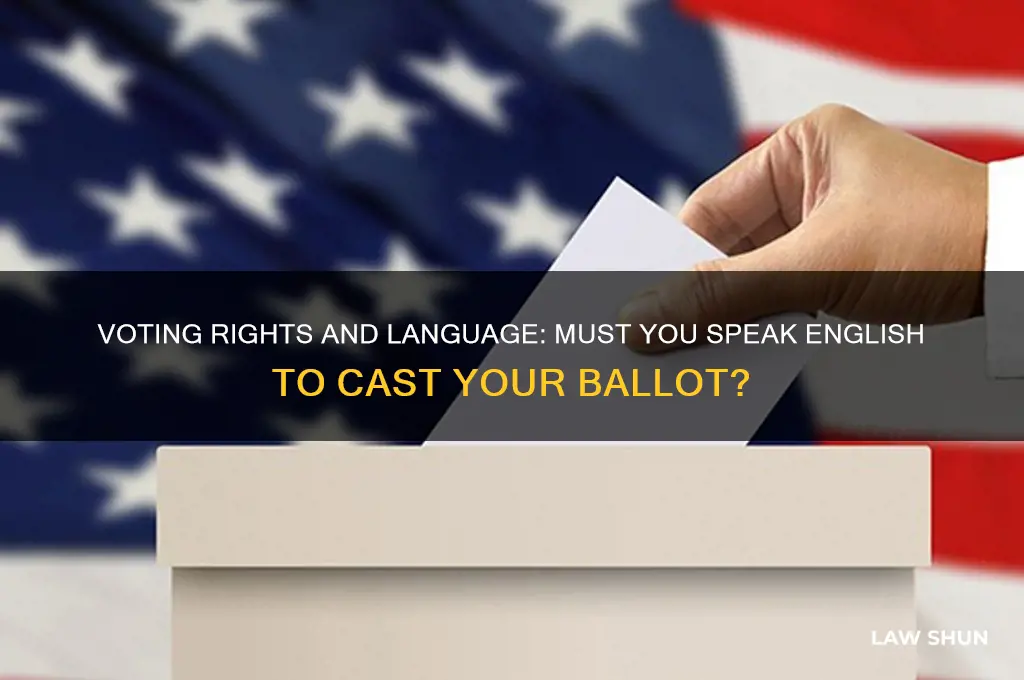 Voting Rights And Language: Must You Speak English To Cast Your Ballot ...