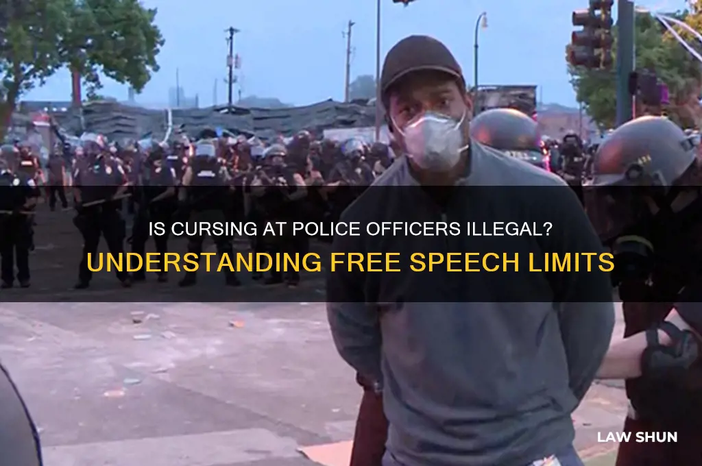 Is Cursing At Police Officers Illegal? Understanding Free Speech Limits ...