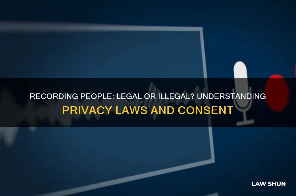 Recording People: Legal Or Illegal? Understanding Privacy Laws And ...