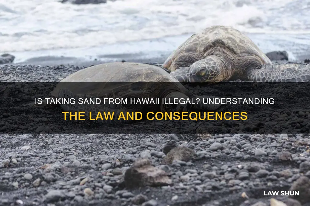 Is Taking Sand From Hawaii Illegal? Understanding The Law And ...