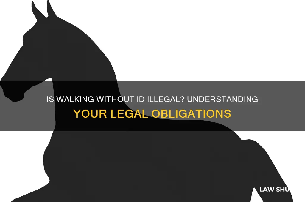 Is Walking Without Id Illegal? Understanding Your Legal Obligations ...