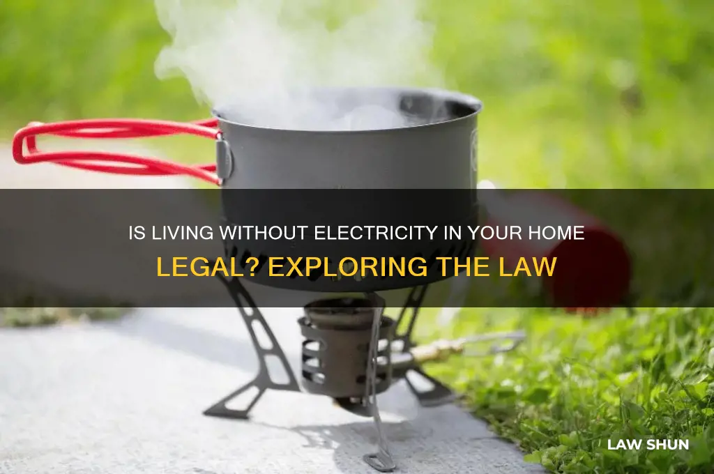Is Living Without Electricity In Your Home Legal? Exploring The Law ...