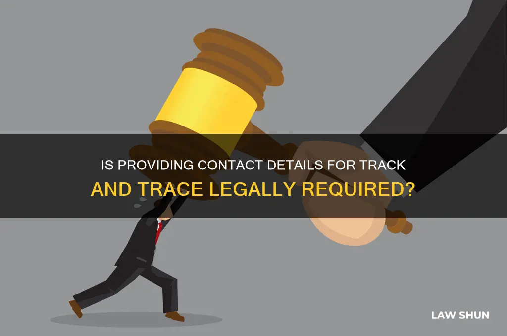 Is Providing Contact Details For Track And Trace Legally Required ...