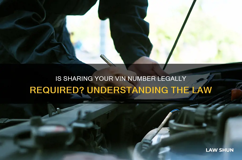 Is Sharing Your Vin Number Legally Required? Understanding The Law ...