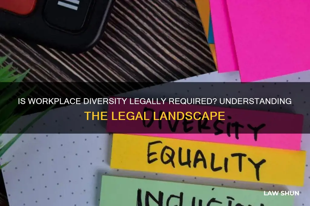 Is Workplace Diversity Legally Required? Understanding The Legal ...