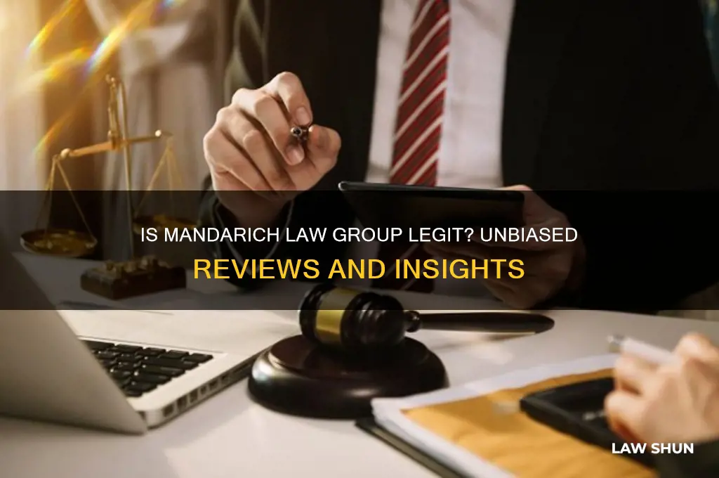 Is Mandarich Law Group Legit? Unbiased Reviews And Insights | LawShun