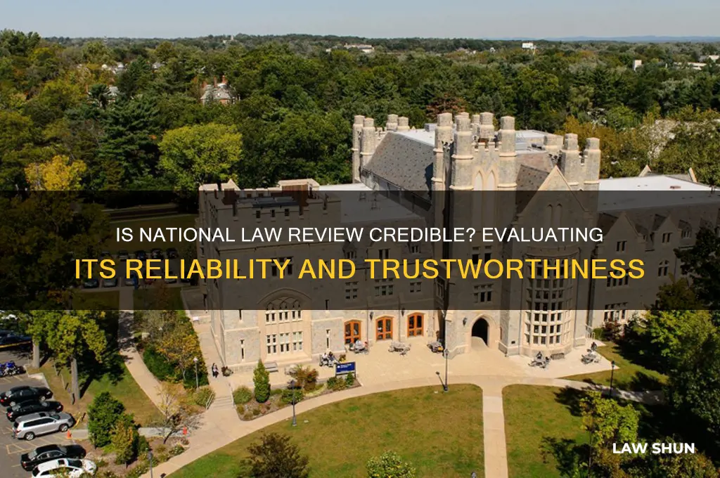 Is National Law Review Credible? Evaluating Its Reliability And ...
