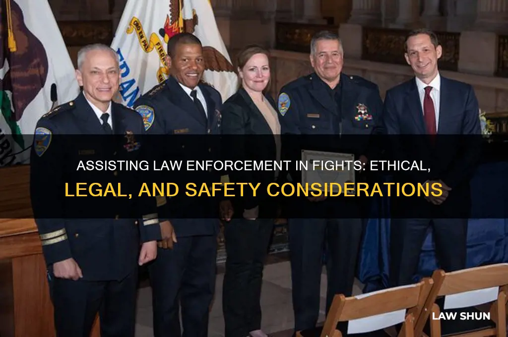 Assisting Law Enforcement In Fights: Ethical, Legal, And Safety ...