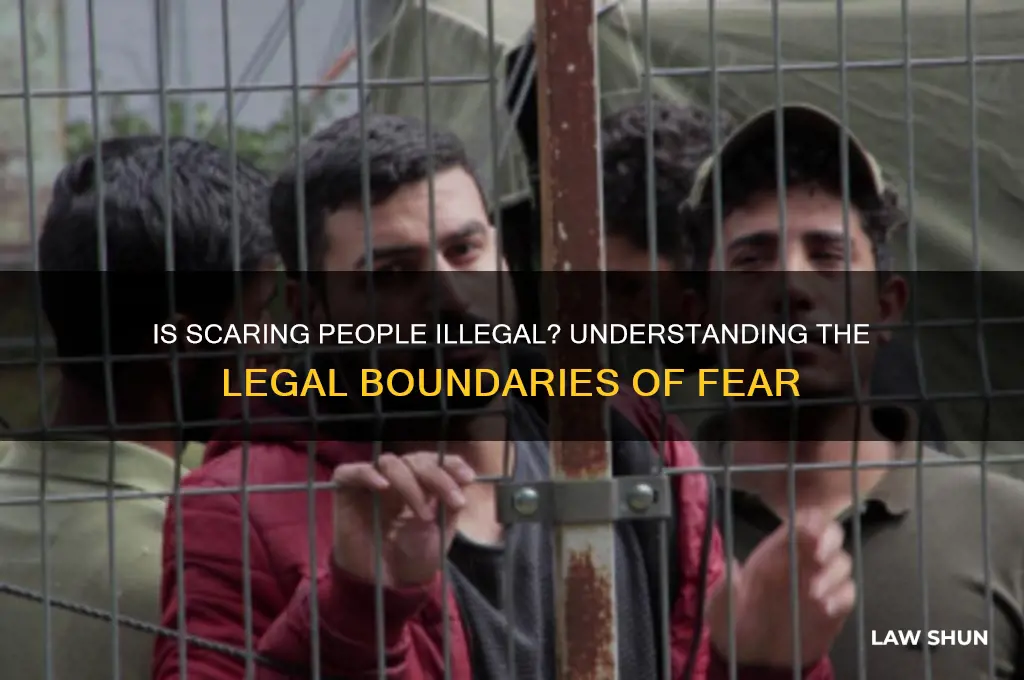 Is Scaring People Illegal? Understanding The Legal Boundaries Of Fear ...