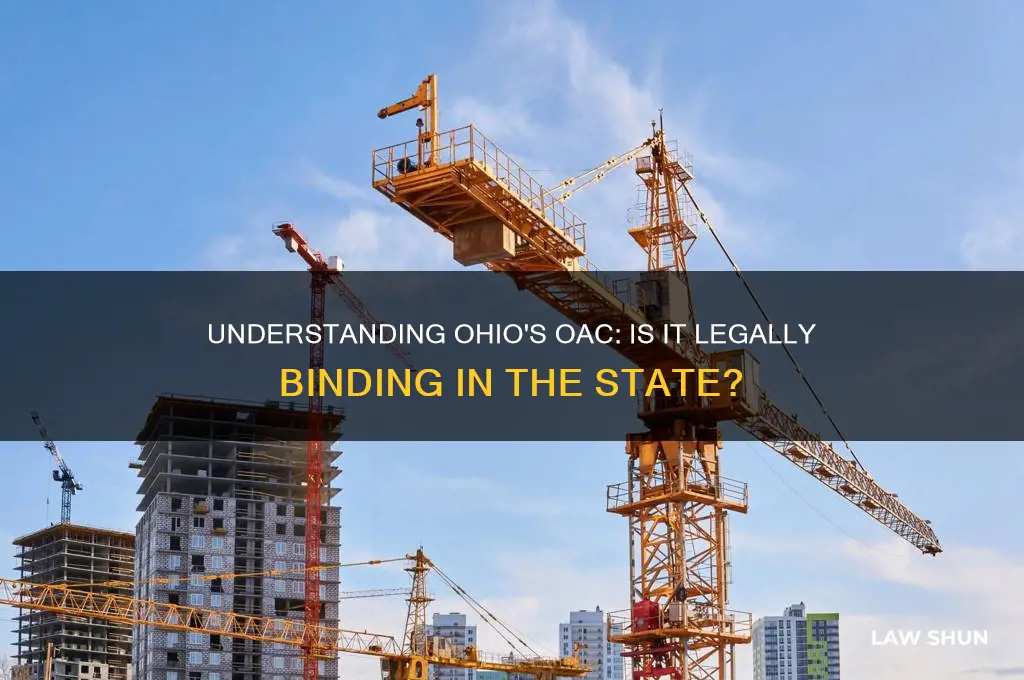 Understanding Ohio's Oac: Is It Legally Binding In The State? | LawShun