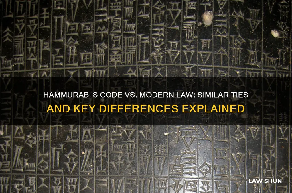 Hammurabi's Code Vs. Modern Law: Similarities And Key Differences ...