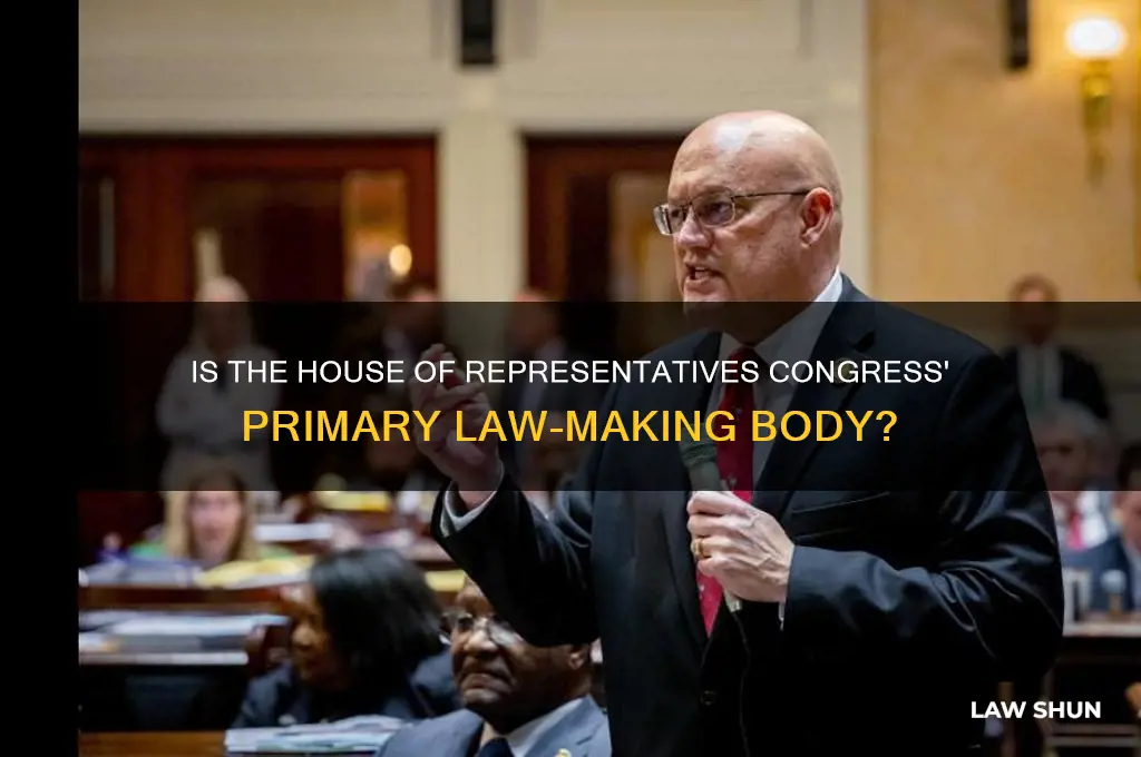 Is The House Of Representatives Congress' Primary Law-Making Body ...