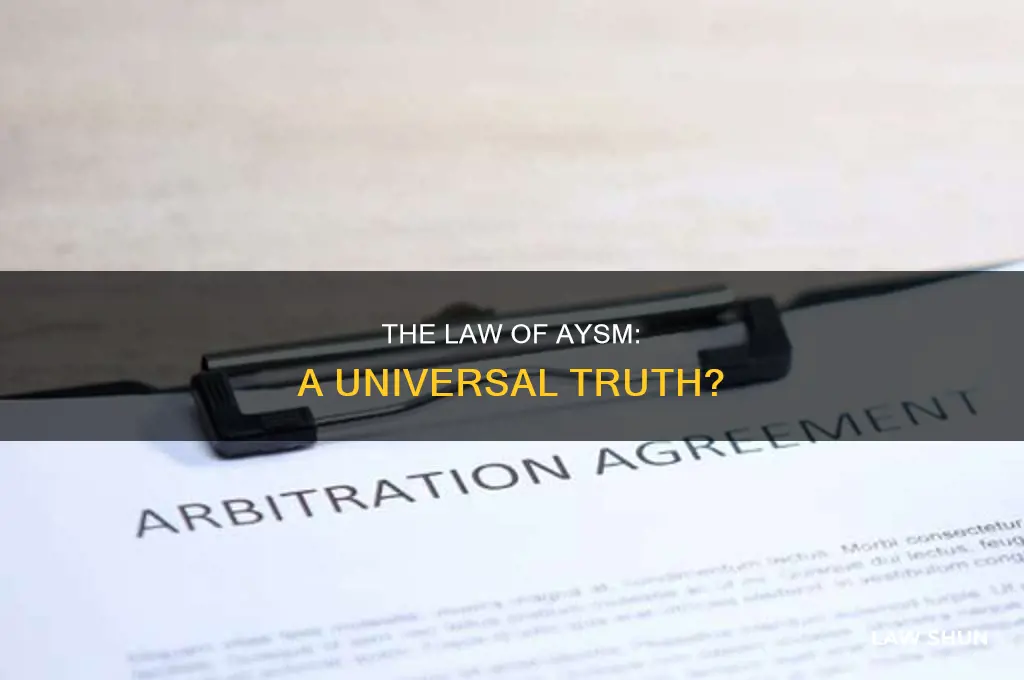 The Law Of Aysm: A Universal Truth? | LawShun