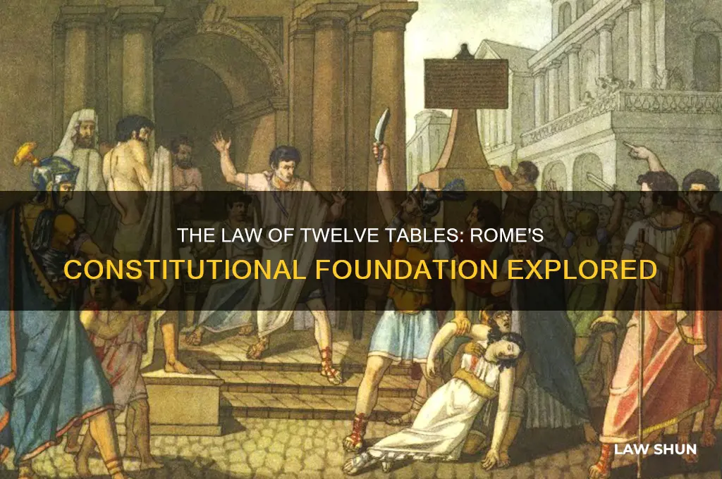 The Law Of Twelve Tables: Rome's Constitutional Foundation Explored ...