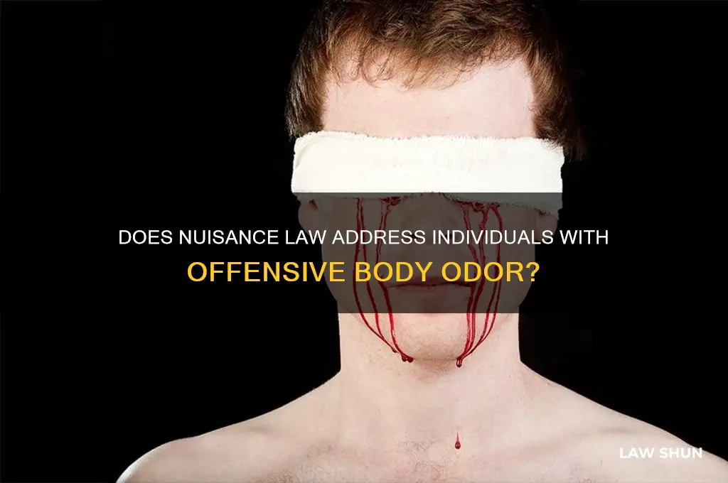 Does Nuisance Law Address Individuals With Offensive Body Odor? | LawShun