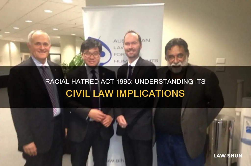 Racial Hatred Act 1995: Understanding Its Civil Law Implications | LawShun