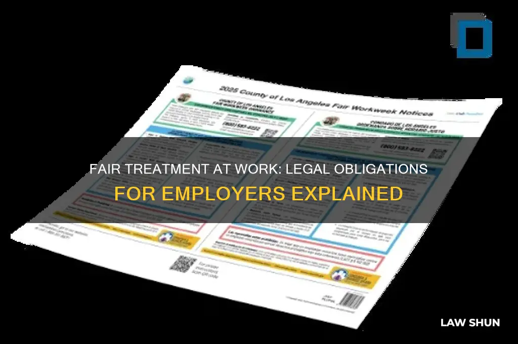 Fair Treatment At Work: Legal Obligations For Employers Explained | LawShun