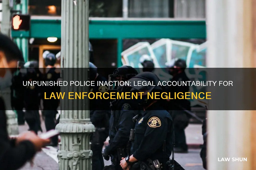 Unpunished Police Inaction: Legal Accountability For Law Enforcement ...