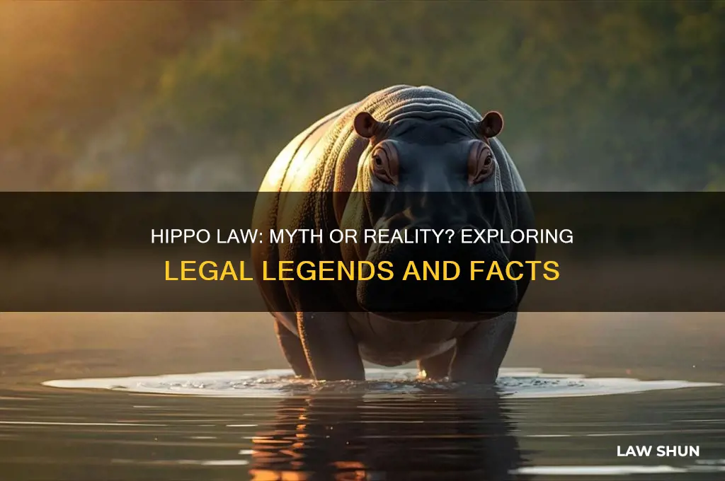 Hippo Law: Myth Or Reality? Exploring Legal Legends And Facts | LawShun
