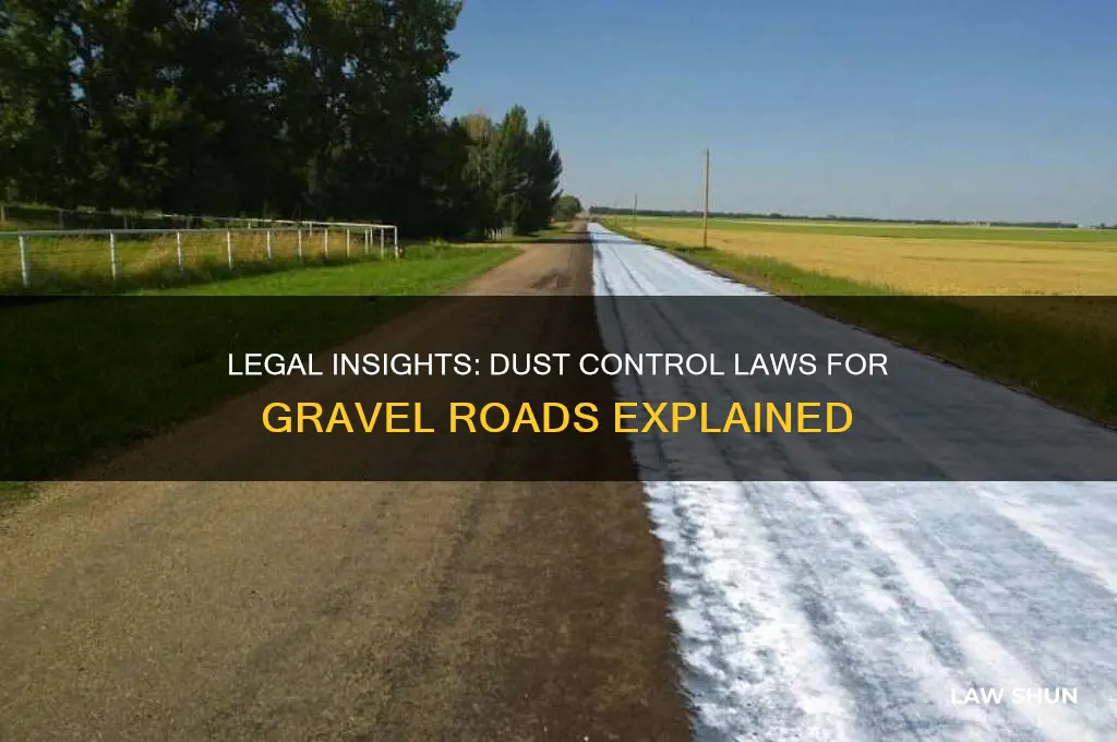 Legal Insights: Dust Control Laws For Gravel Roads Explained | LawShun