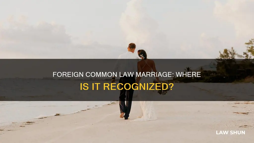 Foreign Common Law Marriage: Where Is It Recognized? | LawShun