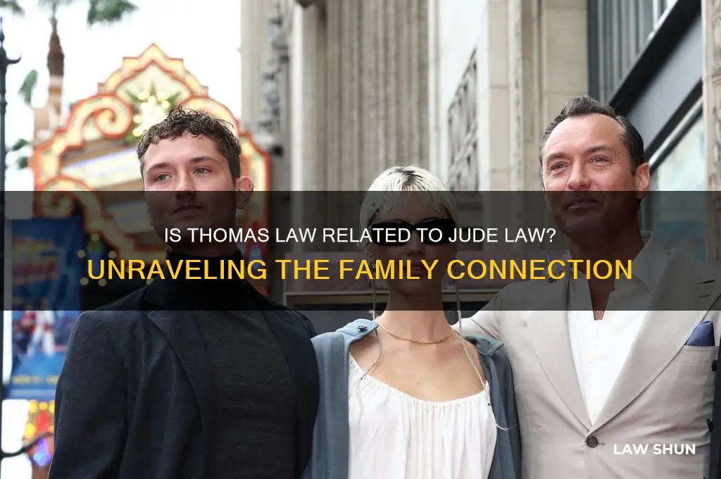 Is Thomas Law Related To Jude Law? Unraveling The Family Connection ...