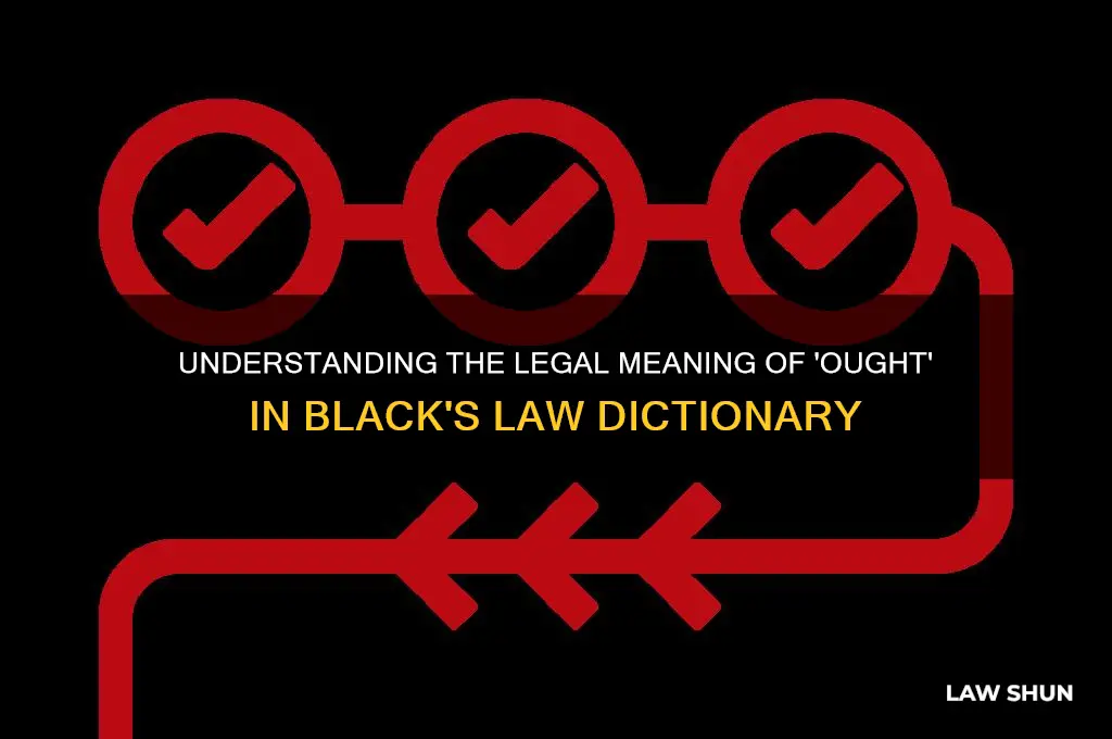 Understanding The Legal Meaning Of 'Ought' In Black's Law Dictionary ...