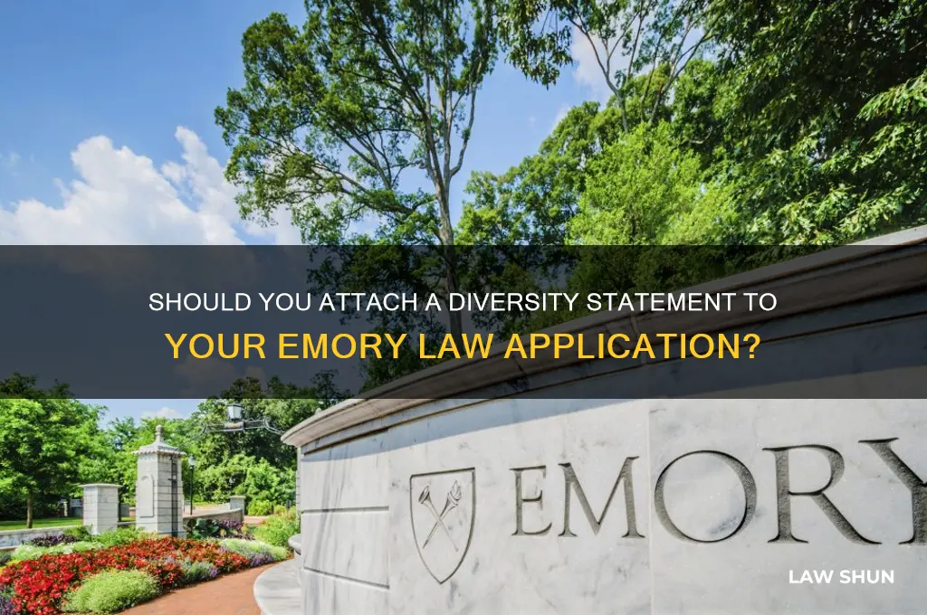 Should You Attach A Diversity Statement To Your Emory Law Application ...