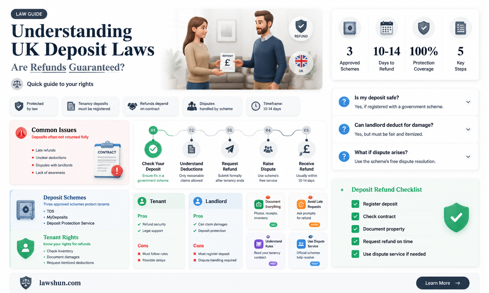 Understanding Uk Deposit Laws: Are Refunds Guaranteed? | LawShun