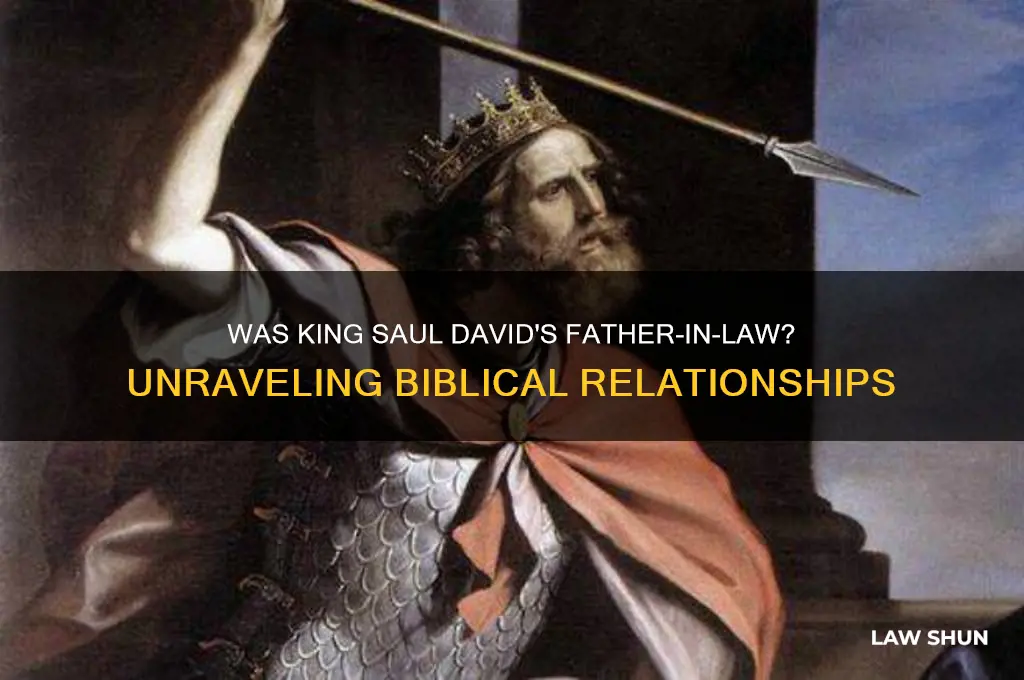 Was King Saul David's Father-In-Law? Unraveling Biblical Relationships ...