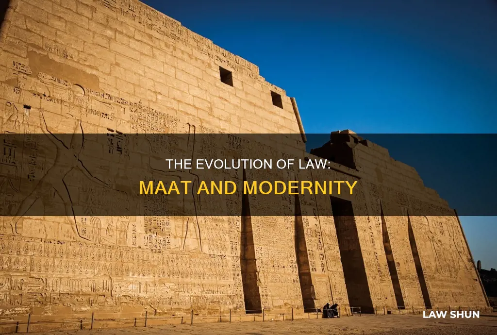The Evolution Of Law: Maat And Modernity | LawShun