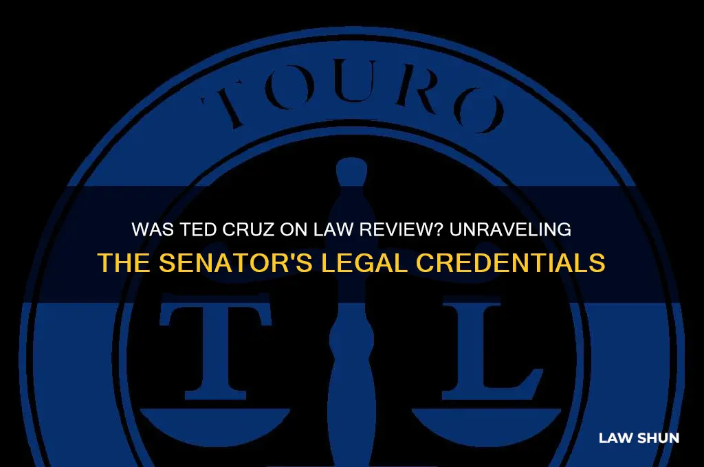 Was Ted Cruz On Law Review? Unraveling The Senator's Legal Credentials ...