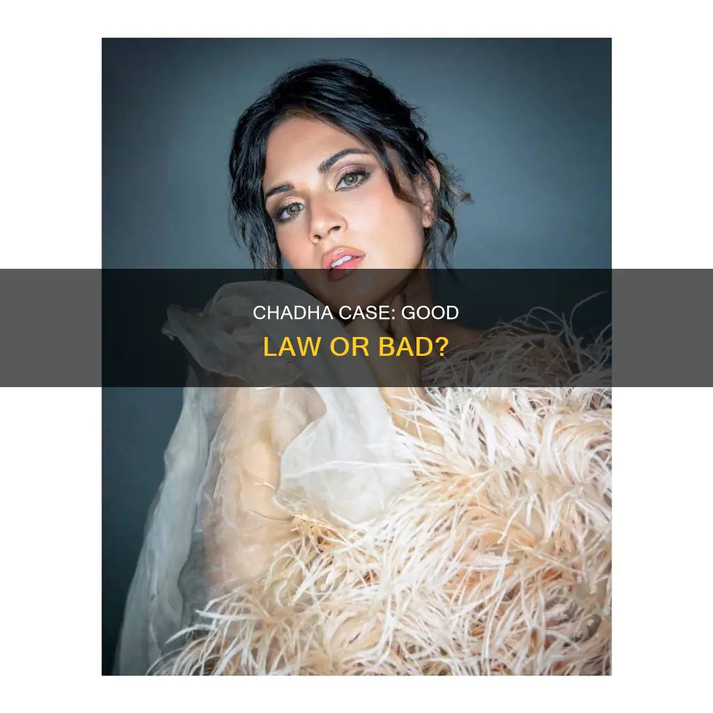 Chadha Case: Good Law Or Bad? | LawShun