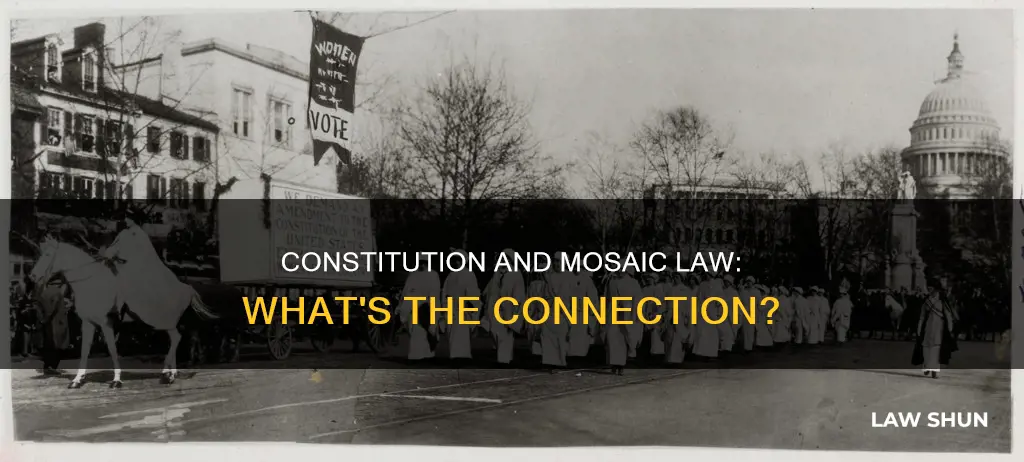 Constitution And Mosaic Law: What's The Connection? | LawShun