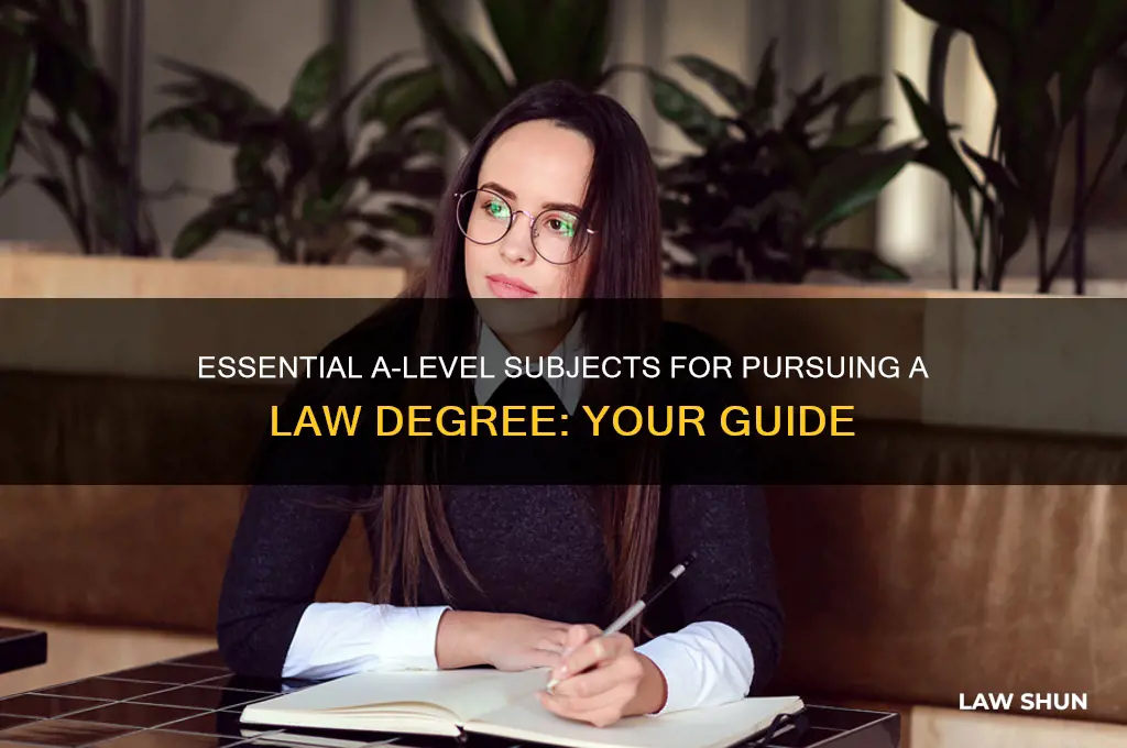Essential A-Level Subjects For Pursuing A Law Degree: Your Guide | LawShun